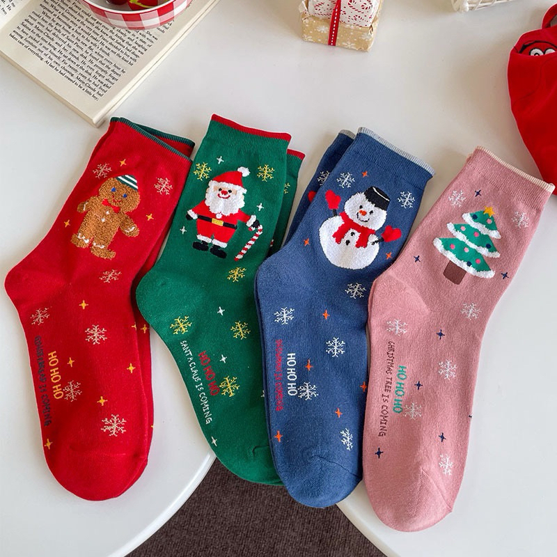 Ss 5in1 Christmas mid sock for adult | Shopee Philippines