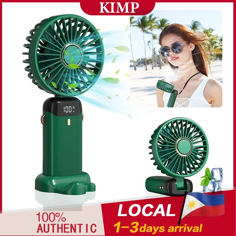 KIMP Electric Fan Rechargeable Table Portable Mini With Usb 3 Speed ...