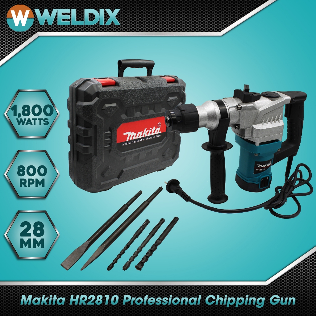 Professional Industrial Heavy-Duty Chipping Gun Hammer Drill | Shopee ...