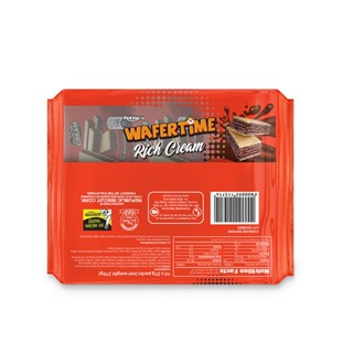 Wafertime Rich Cream Wafers Choco 27g x 10pcs (Set of 5) | Shopee ...