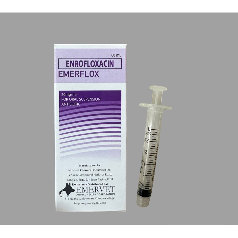 Emerflox Oral Suspension 60ml | Shopee Philippines