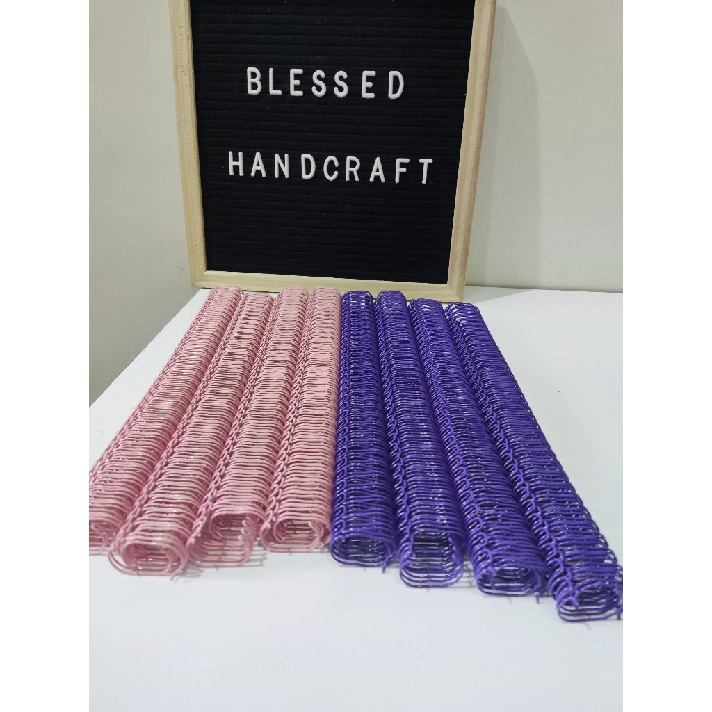 Double Loop Binding Wires 3:1 Pitch, A4 size 34 Loops (Qty in the description) | Shopee Philippines