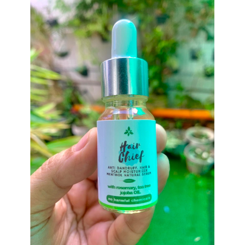 HAIR CHIEF 5in1 NATURAL HAIR SERUM (ANTI-DANDRUFF/MOISTURIZER/MENTHOL ...