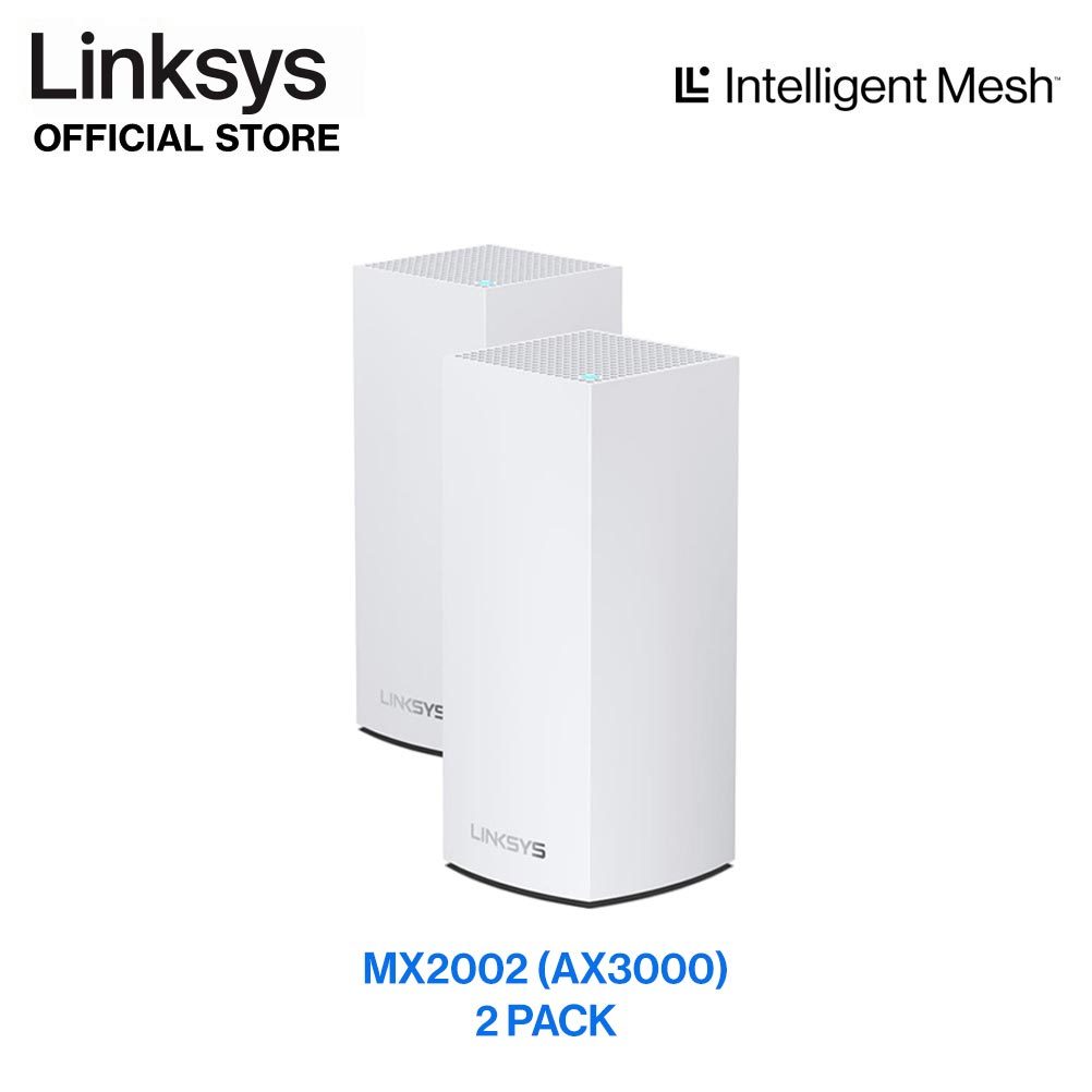 Linksys Atlas 6 AX3000 Dual Band Mesh WIFI 6 System, 2 Pack (MX2002) | Shopee Philippines