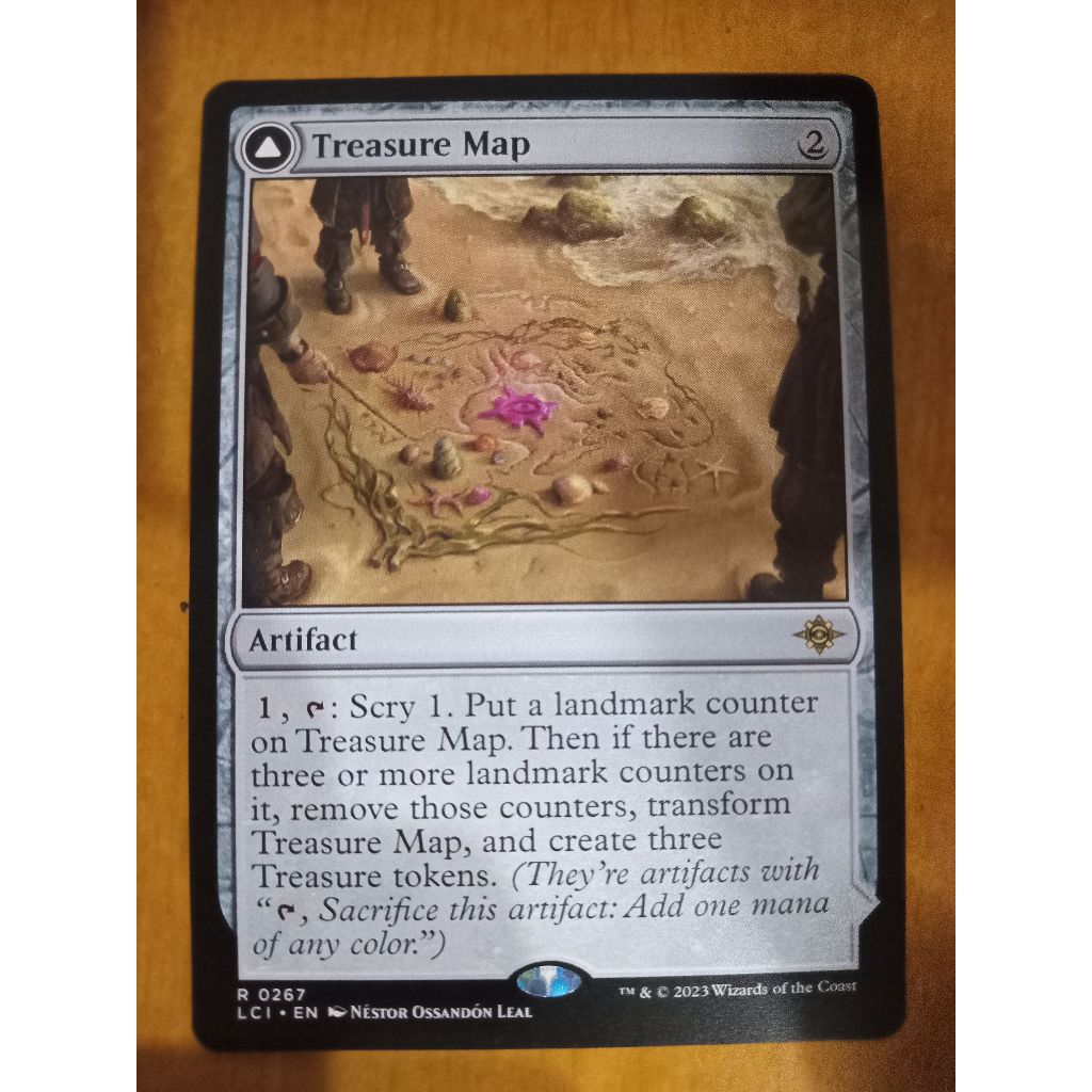 MTG Treasure Map // Treasure Cove The Lost Caverns of Ixalan Magic the ...