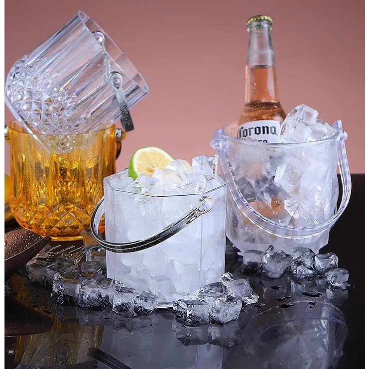 Ice Bucket Wine Beer Cooler Champagne Cooler spoon and fork heater ...