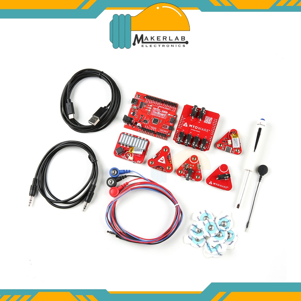 Sparkfun MyoWare 2.0 Muscle Sensor Development Kit | KIT-21269 | Shopee ...
