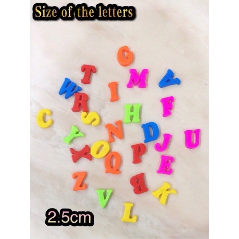 magnetic letters and numbers small size | Shopee Philippines