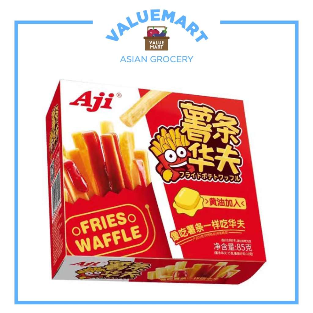 Aji Fluffy Butter Waffle Sticks (French Fries Shaped) Snack - 85g ...