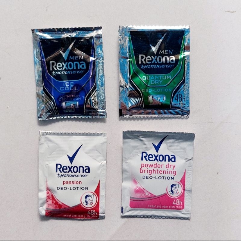 Rexona deo-lotion sachet for men and women (1 pc) | Shopee Philippines
