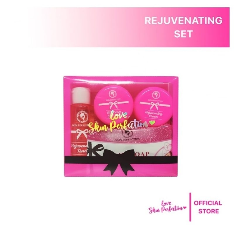 SKIN PERFECTION REJUVENATING SET /REJUV TONER /SUNBLOCK SPF30 | Shopee ...