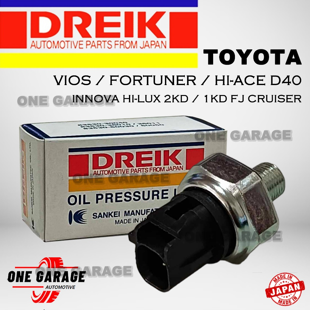 Oil Pressure Switch For TOYOTA VIOS / FORTUNER / HI-ACE D40 / INNOVA HI ...