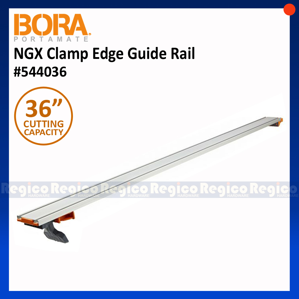 Bora NGX Clamp Edge Guide Rail for Bora Jigsaw Guide and Bora Circular ...