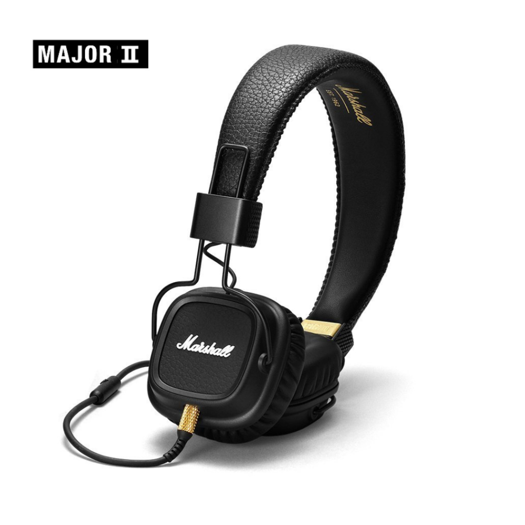 Marshall Major Wireless Bluetooth On Ear Headphones with Mic Headset ...