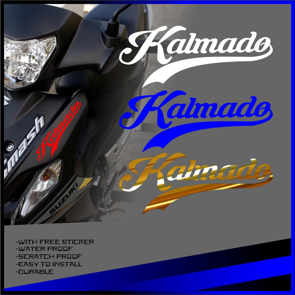 KALMADO Cut Out Sticker Durable High Quality | Shopee Philippines