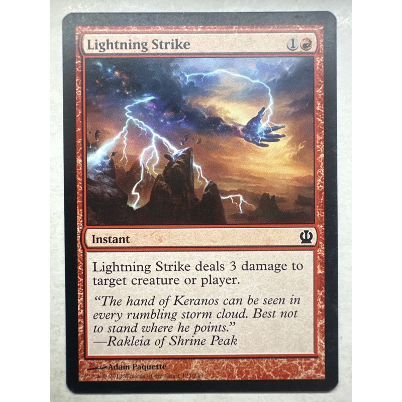 Lightning Strike - Magic the Gathering | Shopee Philippines