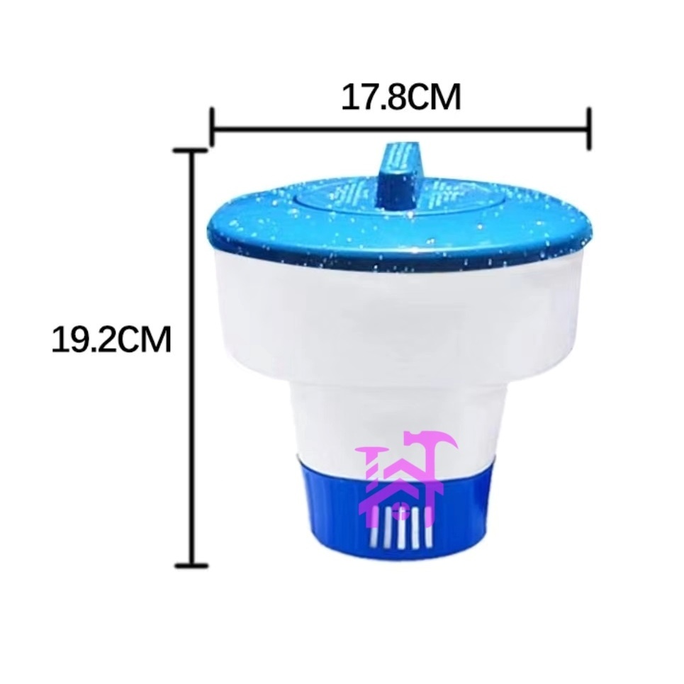 CHLORINE TABLET TCCA AND DISPENSER / 90% JAPAN NEO CHLOR FOR SWIMMING ...