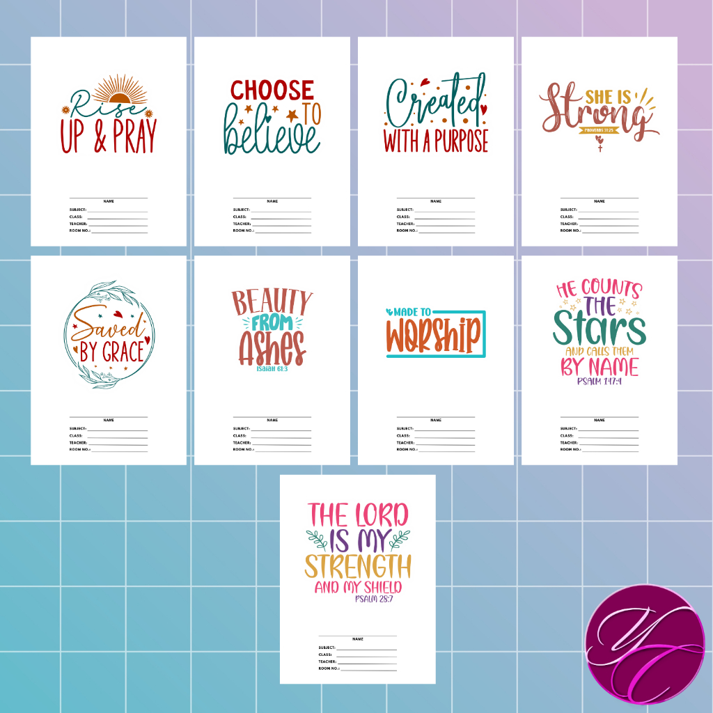 Biblical-themed Notebooks | Plain White | Spiral Coiled Notebooks ...