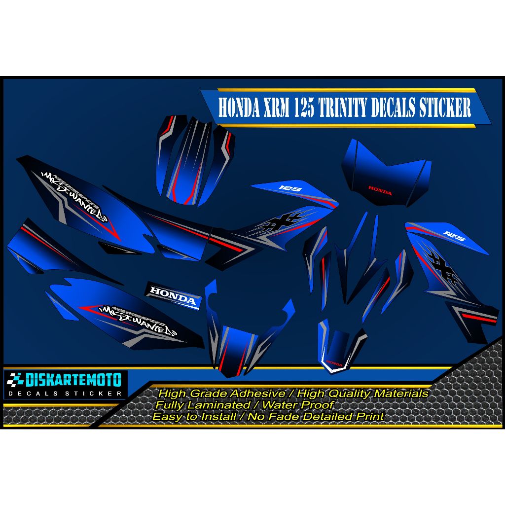 Xrm 125 Sticker,Sticker | Shopee Philippines