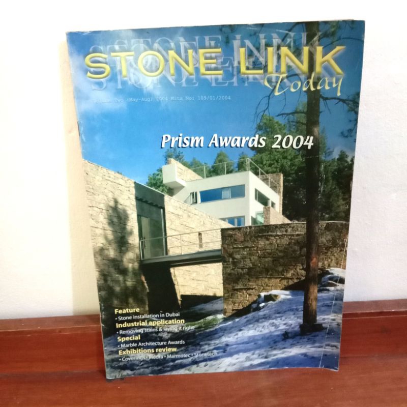STONE LINK TODAY ARCHITECTURAL DESIGN LIFESTYLE MAGAZINE (SALE ...