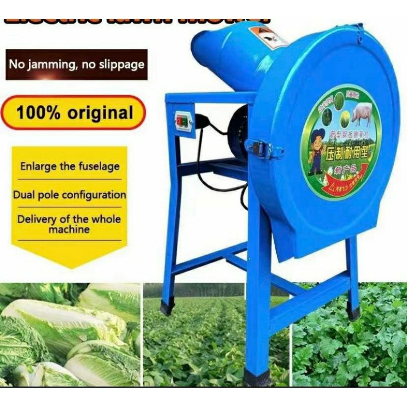 New small household 220v shredder forage chopper suitable for breeding ...