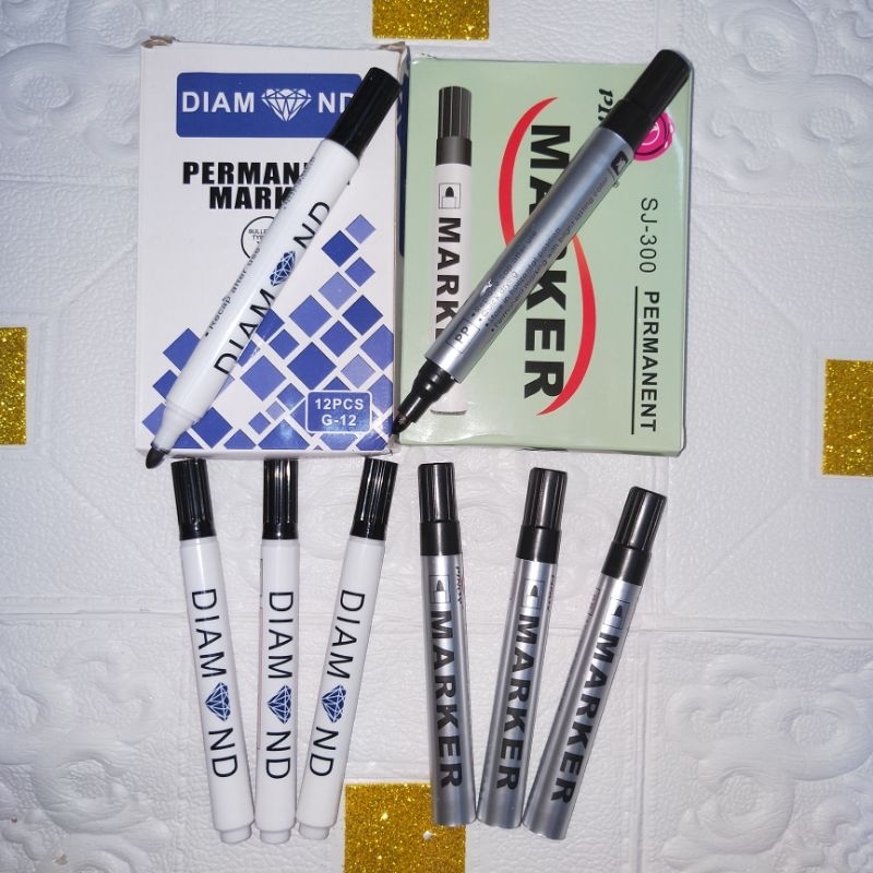 MS300 and DIAMOND PERMANENT MARKER | Shopee Philippines