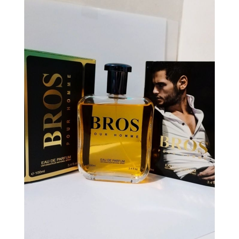 Bros Pour Homme 100Ml Men Fragrance Perfume | Shopee Philippines