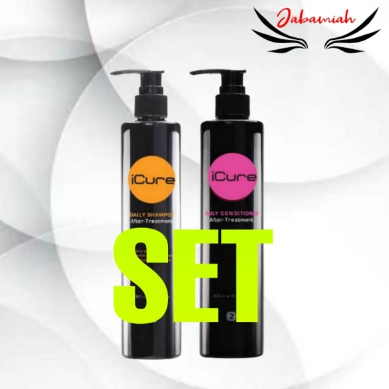 ICURE SHAMPOO AND CONDITIONER 300ML EACH | Shopee Philippines