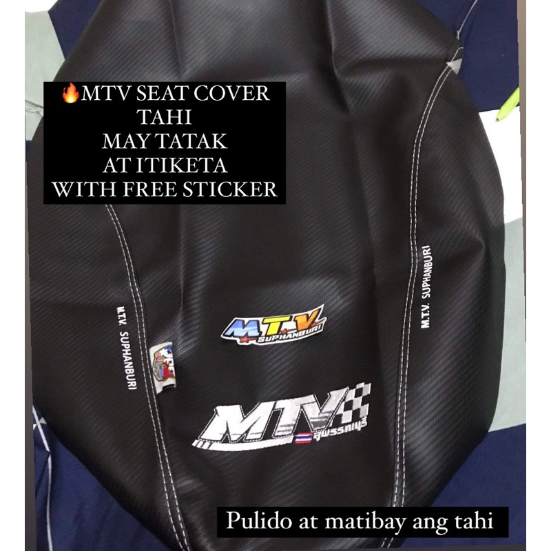MTV SEAT COVER TAHI NA FOR TMX 125/155 RUSI RACAL SKYGO TYPE TMX ...