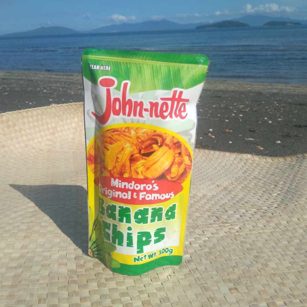 John-Nette Banana Chips Crisps Crackers Mindoro 100g Pasalubong Native ...