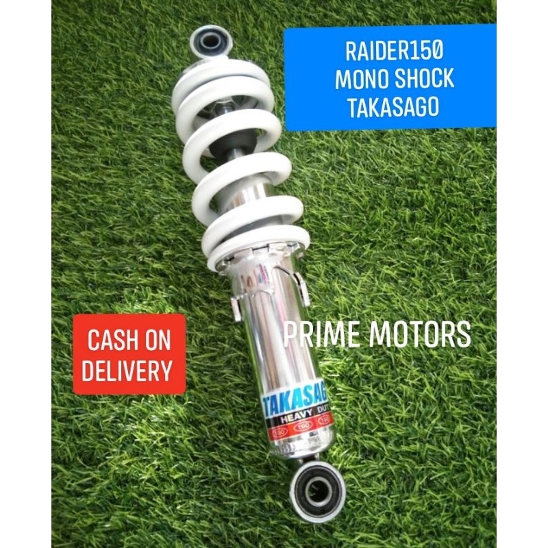 RAIDER 150 MONO SHOCK TAKASAGO (WHITE) 32CM | Shopee Philippines