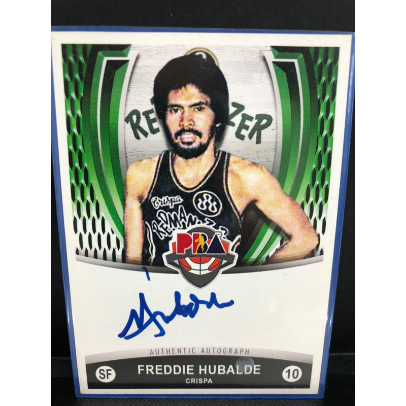 RARE! FREDDIE HUBALDE "In-Person AUTOGRAPH" PBA Signatures Card ...
