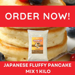 Fluffy Japanese Pancake Mix: Creamy and Tasty (1 Kilo) | Shopee Philippines