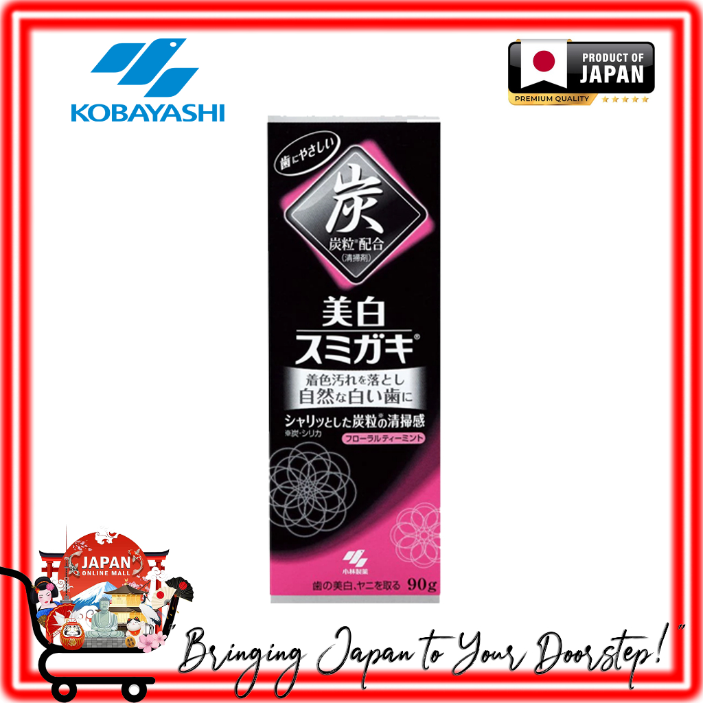 [Kobayashi] Sumigaki Whitening Toothpaste Floral Tea Mint Flavor 90g ...