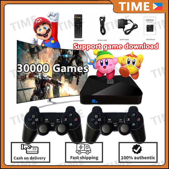 2023 NEW Android TV box + GAME BOX G5 2in1 4K HD Game Console 30000 ...