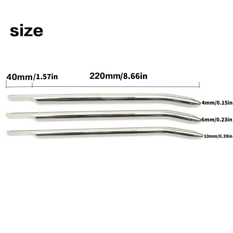 SM Metal Urethral Sounding Penis Plugs Stainless Urethral Dilators ...