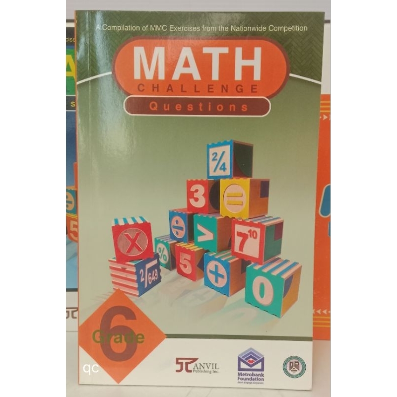 MATH CHALLENGE QUESTIONS GRADE 6 (BRAND NEW) | Shopee Philippines