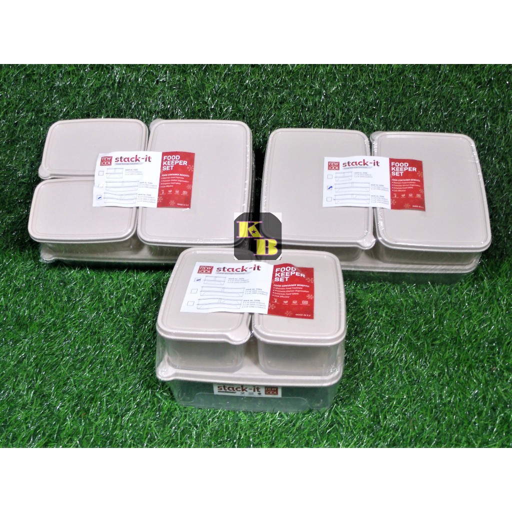 New Look Stack-It Food Storage Solution | Shopee Philippines