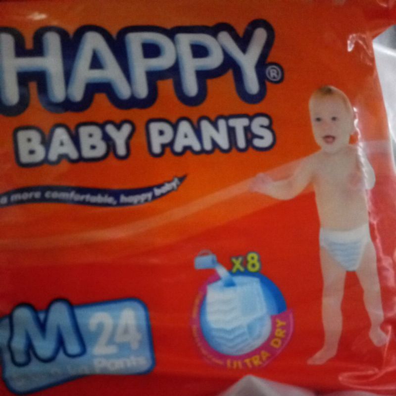 HAPPY PANTS 24PCS (M,L,XL,XXL) | Shopee Philippines
