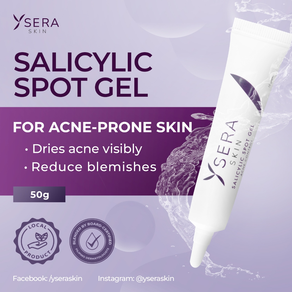 YSERA SKIN Salicylic Spot Gel (For Acne-Prone) | Shopee Philippines