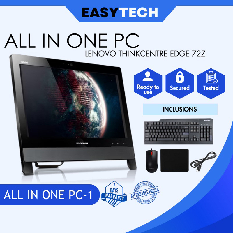 EASYTECH | AO-1 Intel Core i3 3rd Gen 4GB RAM DDR3 500GB Lenovo ...