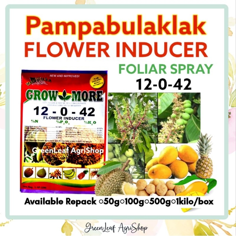 Grow More (Flower Inducer ) Pampabulaklak Growing Repack GreenLeafy ...