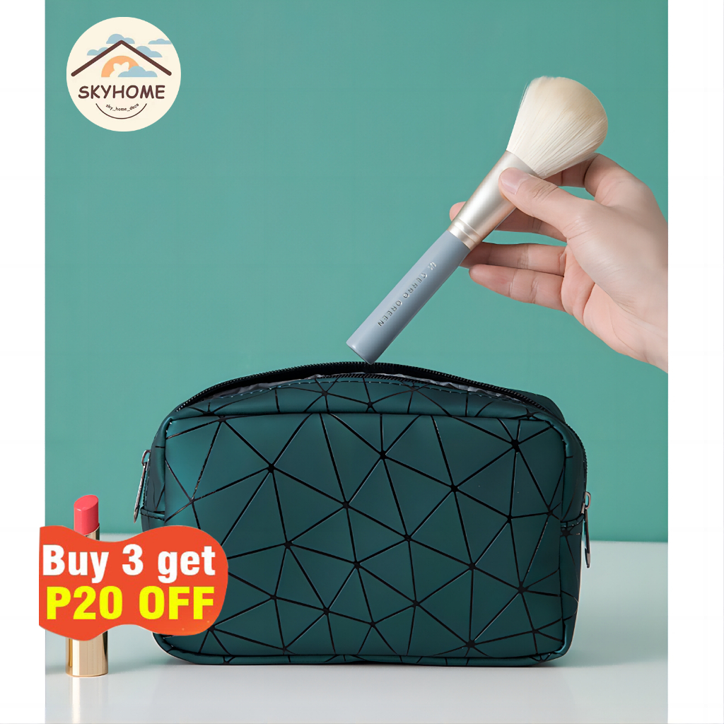 Lady Makeup Bag Waterproof PU Cosmetic Pouch Fashion bag Portable ...