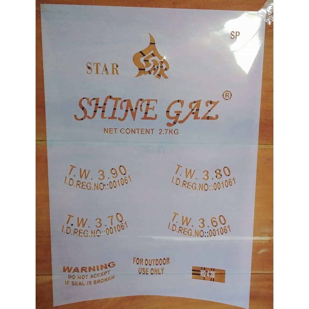 Acetate Film, Stencil Reusable Plastic, Star Shine Gaz 2.7 w/ T.W Out ...
