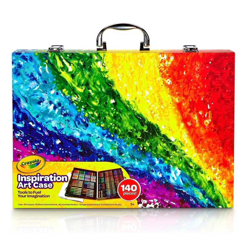 Crayola Inspiration Art Case Coloring Set - Rainbow (140ct) | Shopee ...