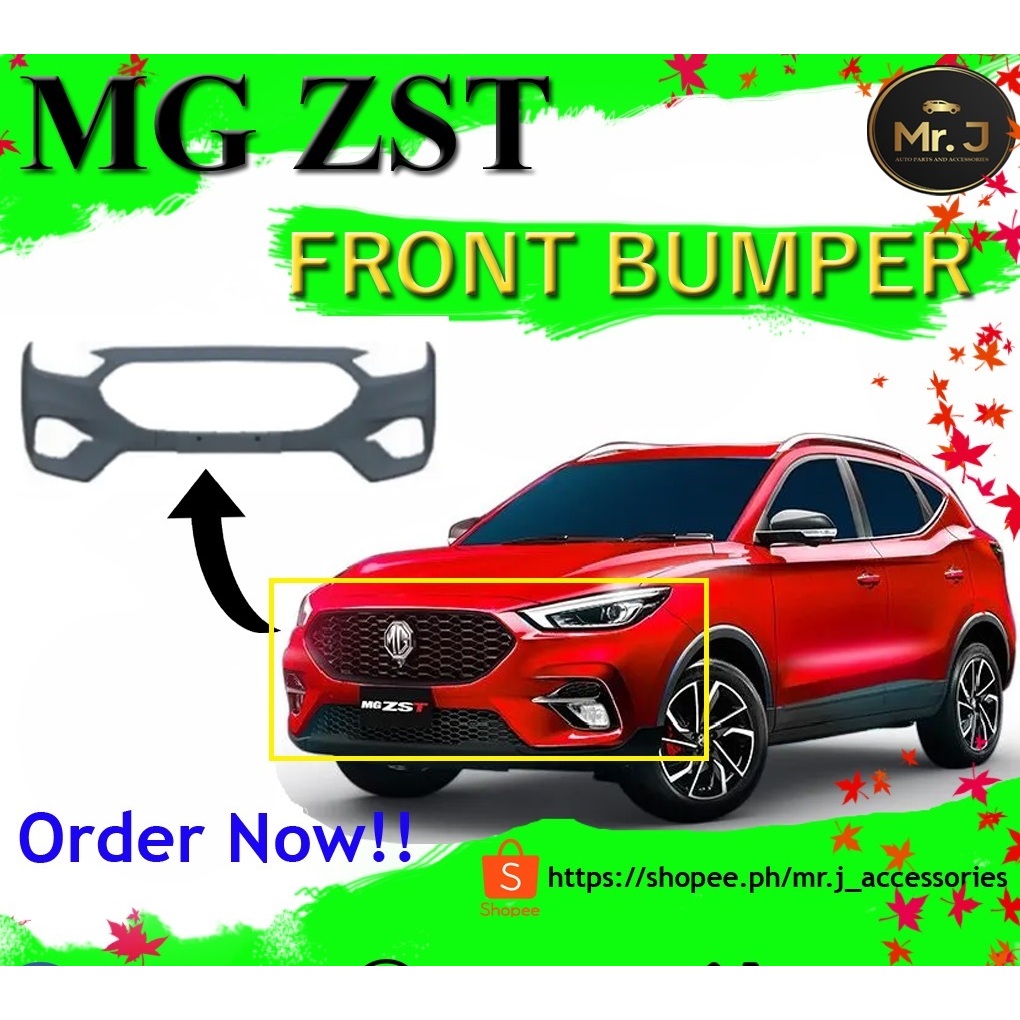 MG model ZST Front bumper- unpainted | Shopee Philippines