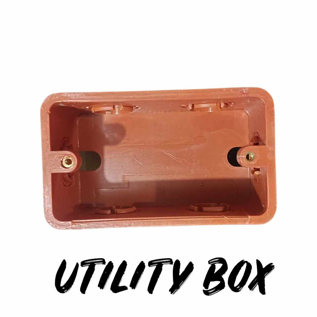 PVC Junction Box / Utility Box / Cover / Square Box (HEAVYDUTY ...