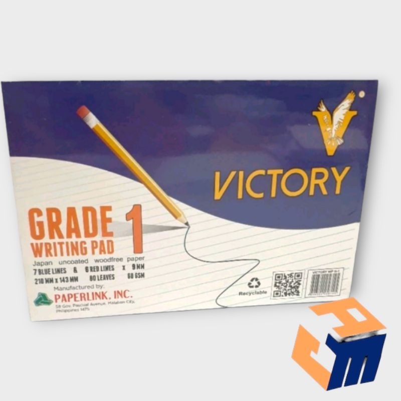 Victory Writing Pad for Grade 1-4 (10 Pads) | Shopee Philippines