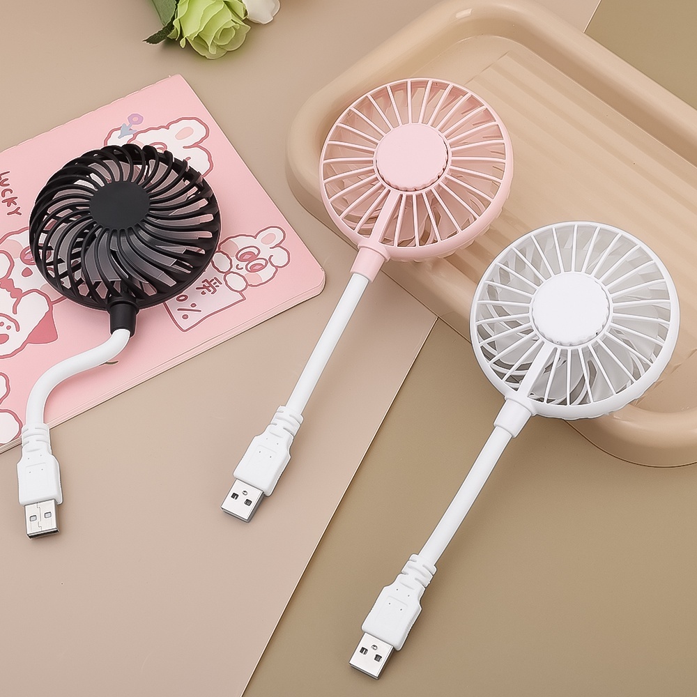 Portable Plug-in USB Mute Fan/ Handheld Removable Flexible Fan For All ...