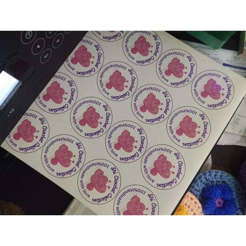 Logo Sticker (piso per piece) | Shopee Philippines